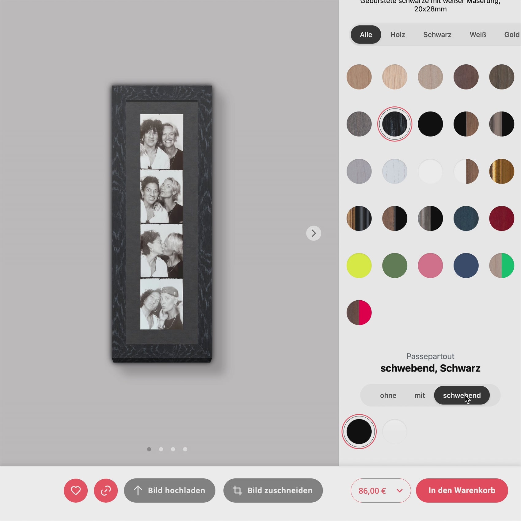 Photo Booth Frame | Custom Frames for Photo Strips – ArtFramers
